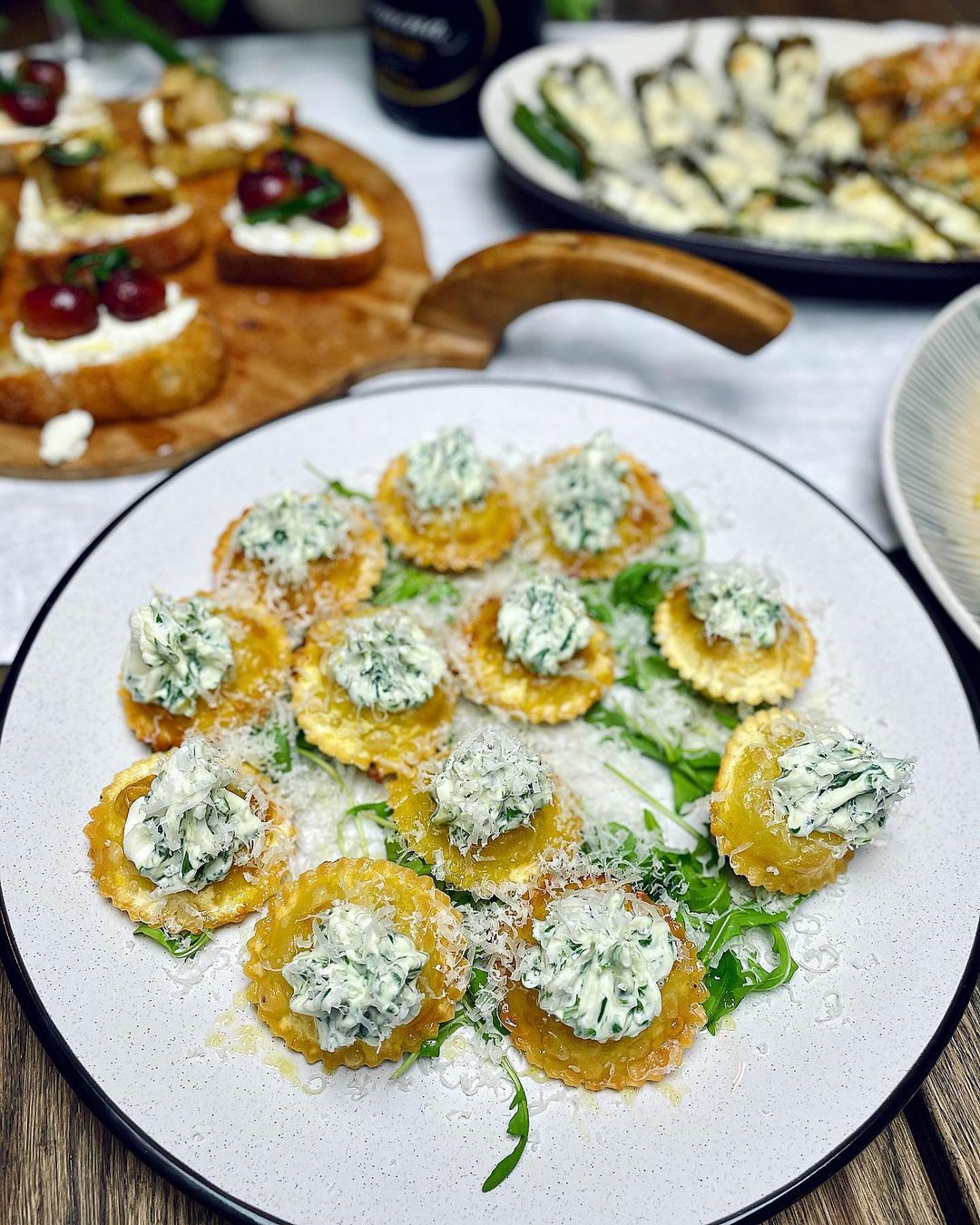 FRITERAD FYLLD PASTA - Släng dig i vego